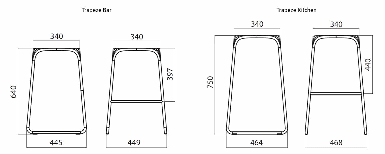 Trapeze Stool | Advanta